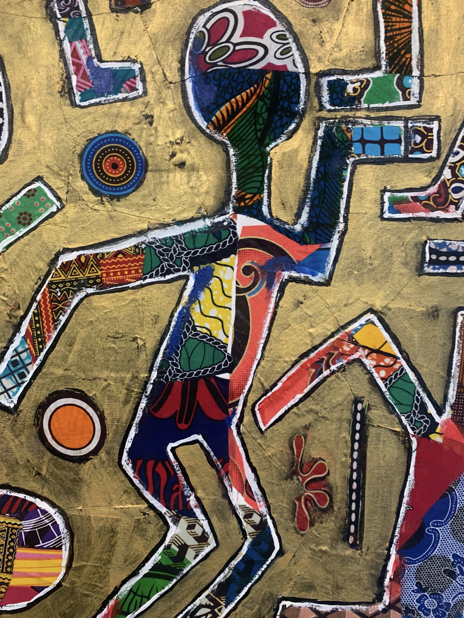 Untitled Original – Dancing Figures – SERENGETI GALLERY